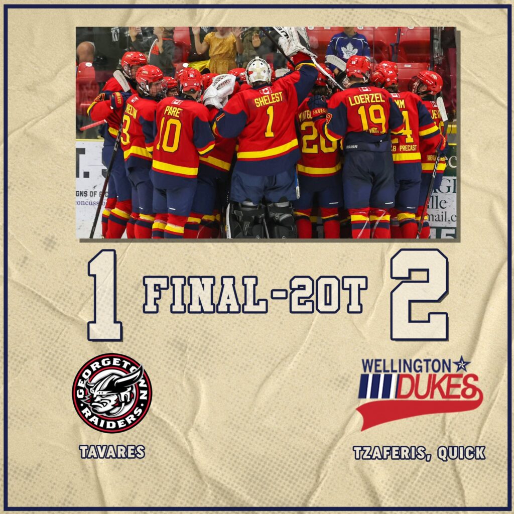 Dukes pour 60-plus shots on goal, slip by Georgetown in double overtime ...