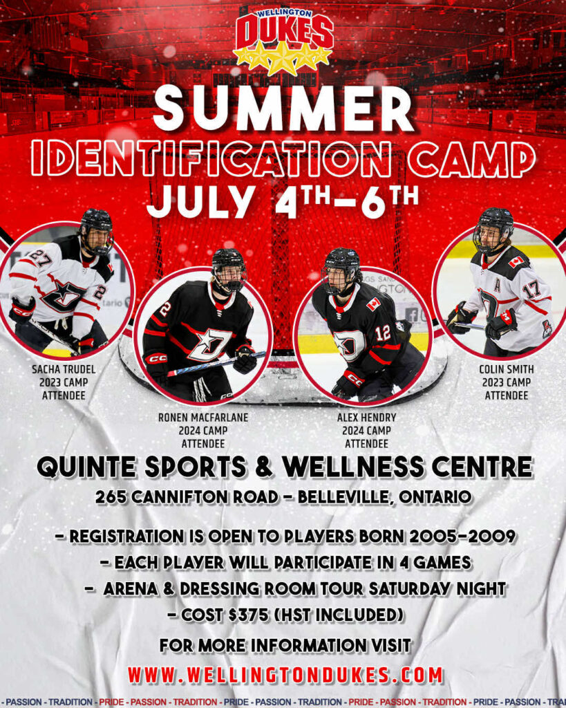 Dukes 2025 Summer Prospects Camp | Wellington Dukes